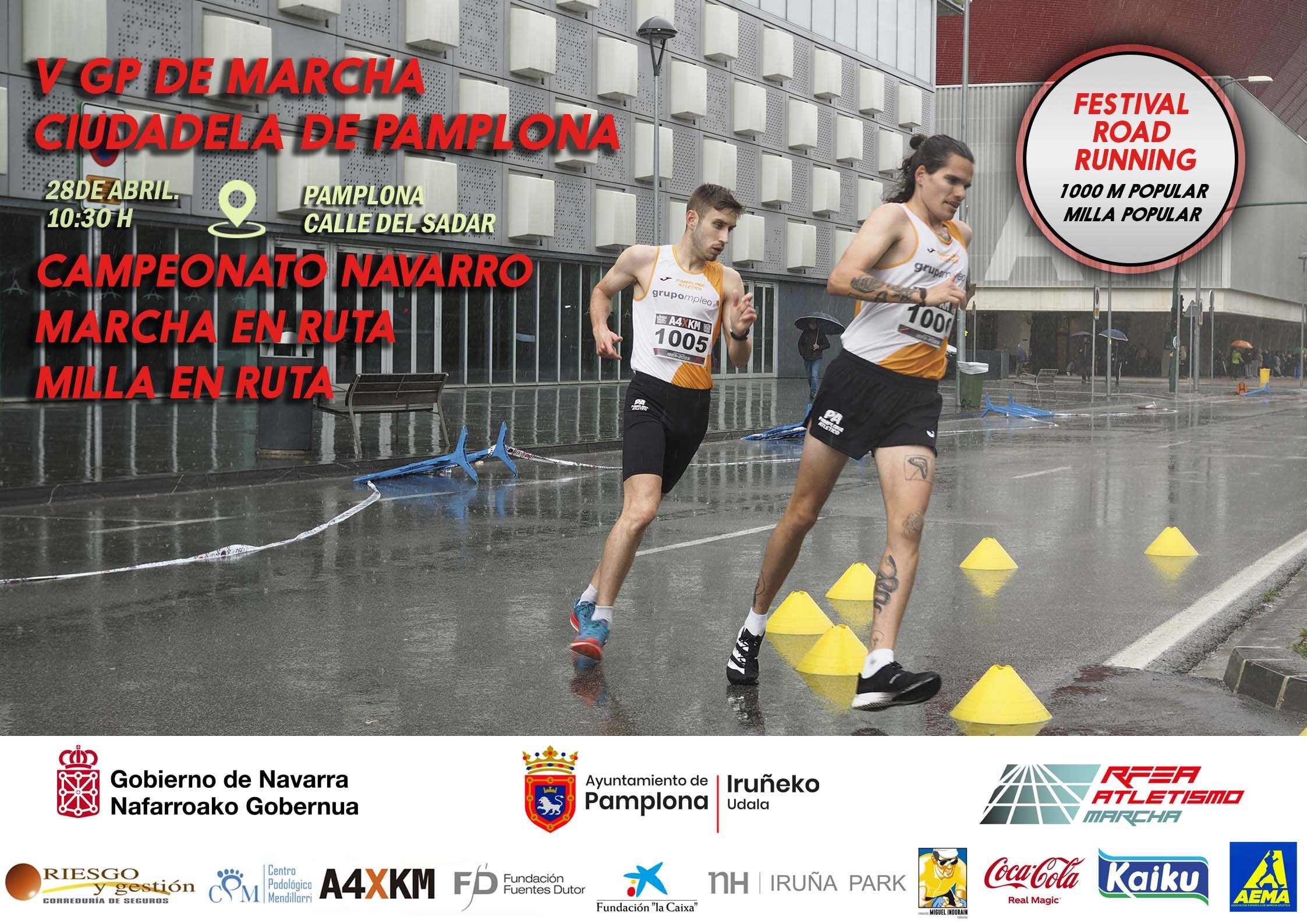 V Gran Premio de Marcha Ciudadela de Pamplona | RFEA